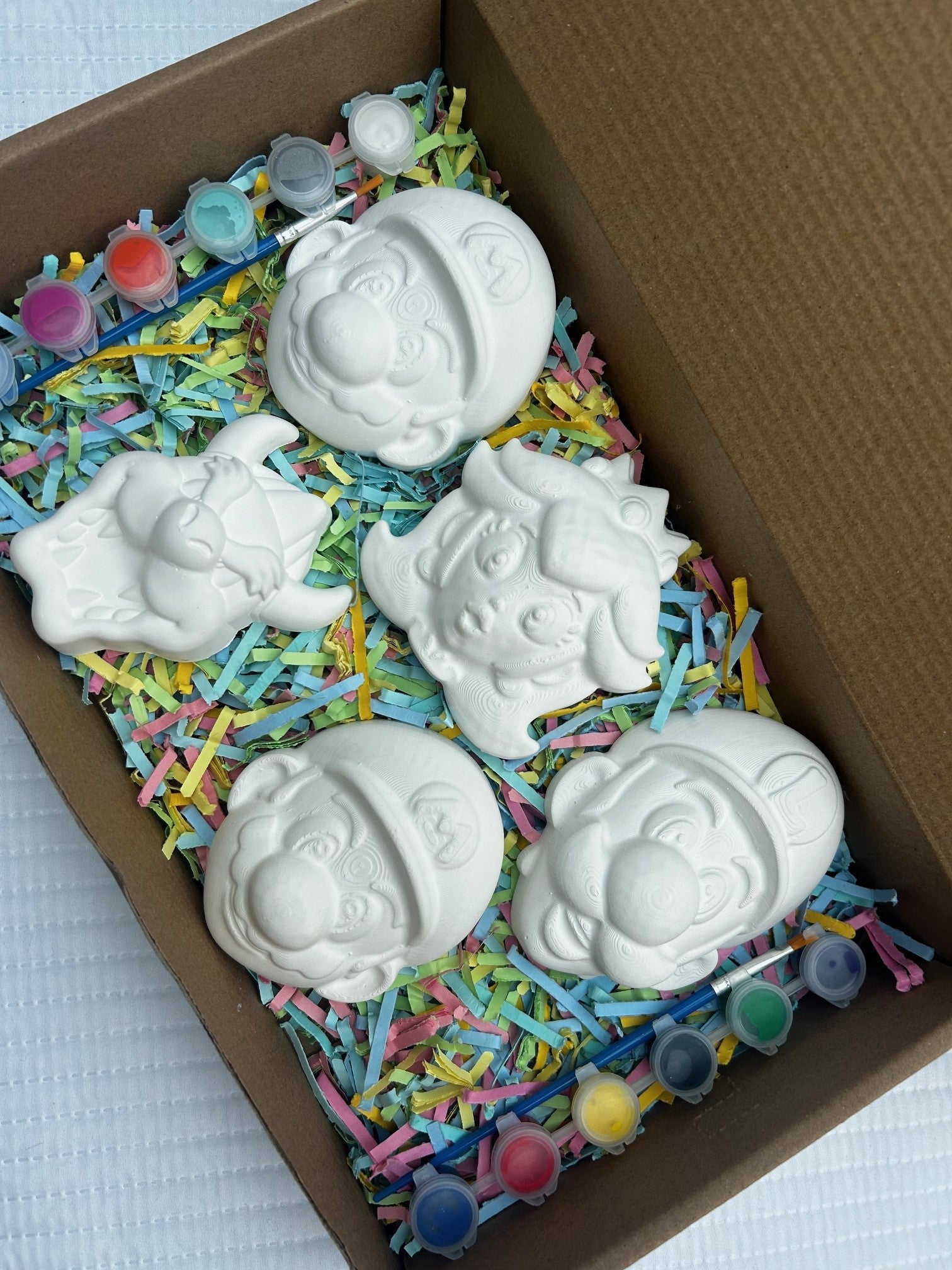 Super Mario paint box – Crafty Kids